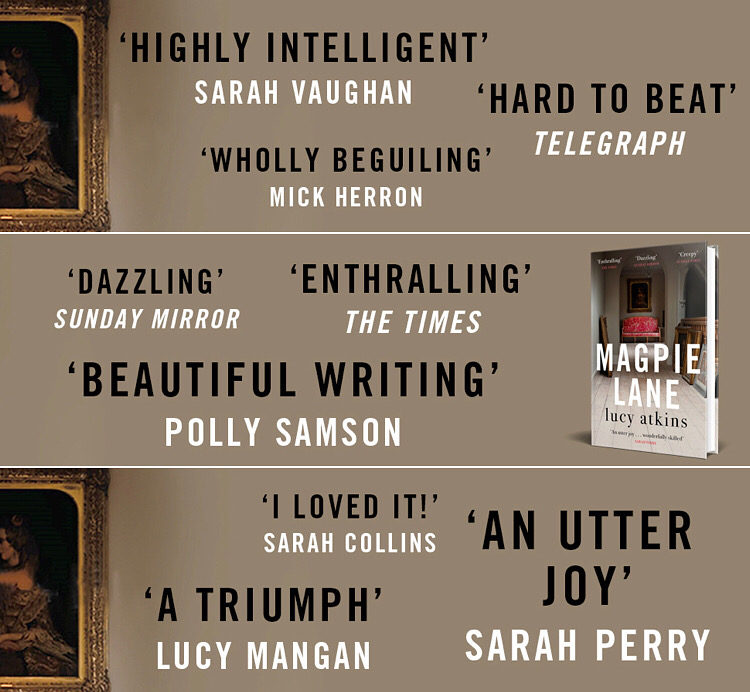 Magpie Lane recommended on BBC Radio 4’s Open Book – Lucy atkins